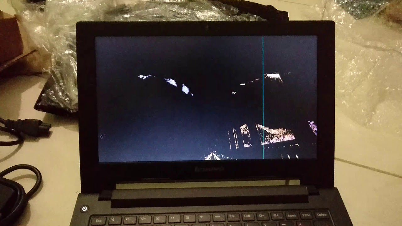 Notebook lenovo layar nya Rusak parah - YouTube
