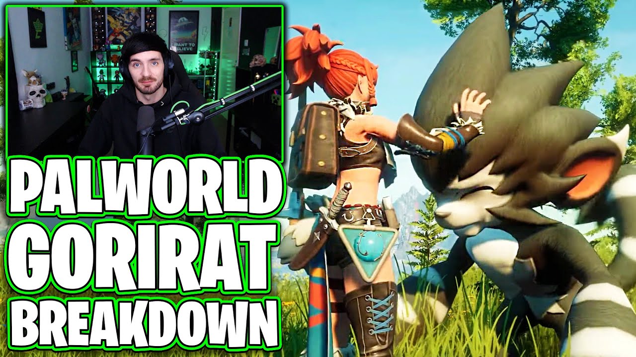 PALWORLD: Meet GORIRAT | Breakdown Paldeck: 009 | Caztecx - YouTube