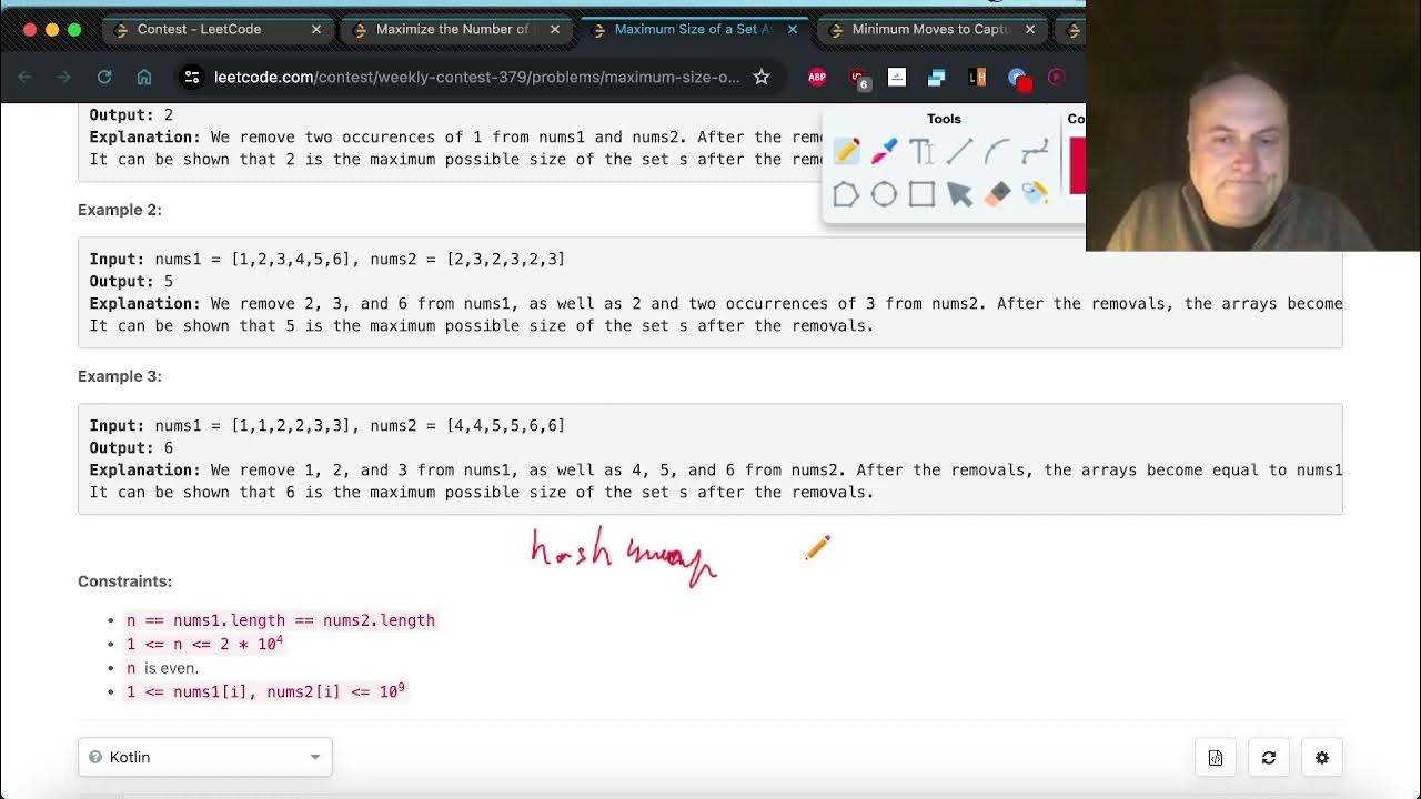 Leetcode Contest 379 In Kotlin Q3 And Q1 Youtube