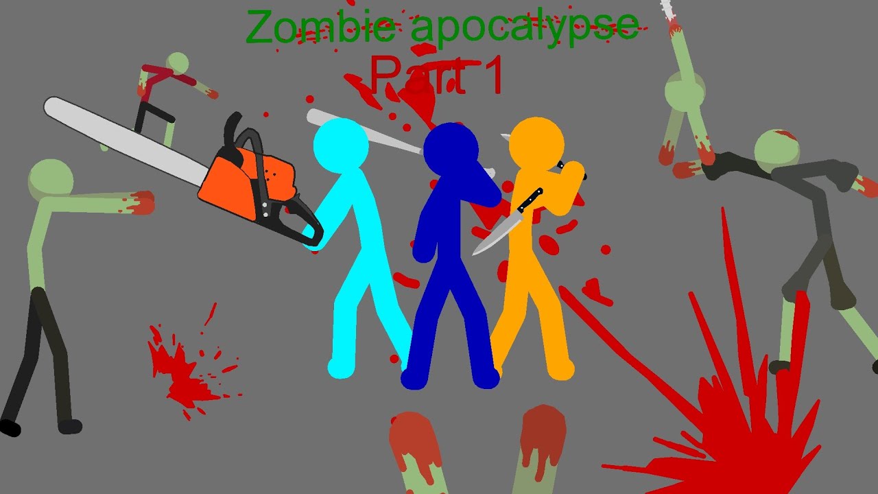 Zombie Apocalypse | Stick nodes Animation part 1 - YouTube