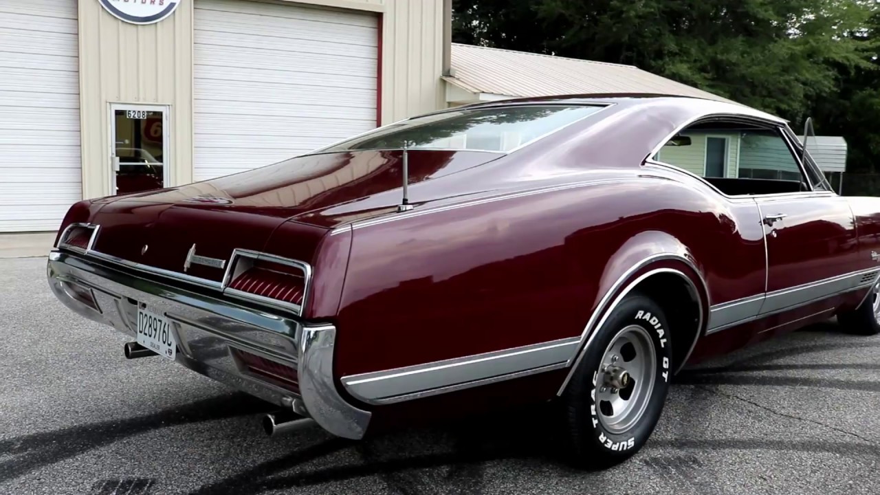SOLD - 1967 Olds Delta 88 Custom 425 Glamour Vid - YouTube