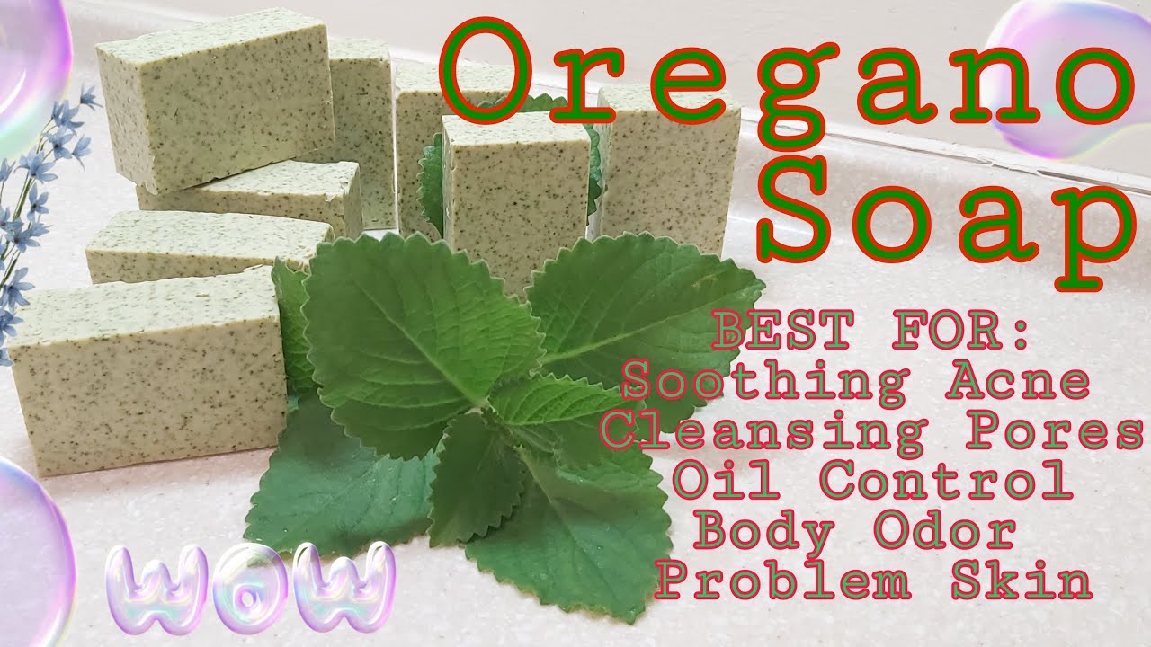 DIY Soap| 左手香手工皂 Oregano Handmade Soap | Oregano Benefits | Ading - YouTube