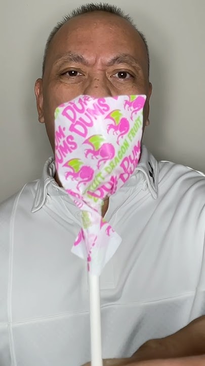 👂 ASMR DUM DUMS LOLLIPOP CANDY DRAGON FRUIT FLAVOR AND EATING SOUNDS 👂# ...