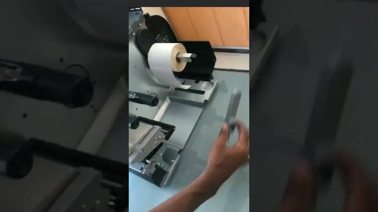 How installed label loading and ribbon in Honeywell PD 45s printer ...