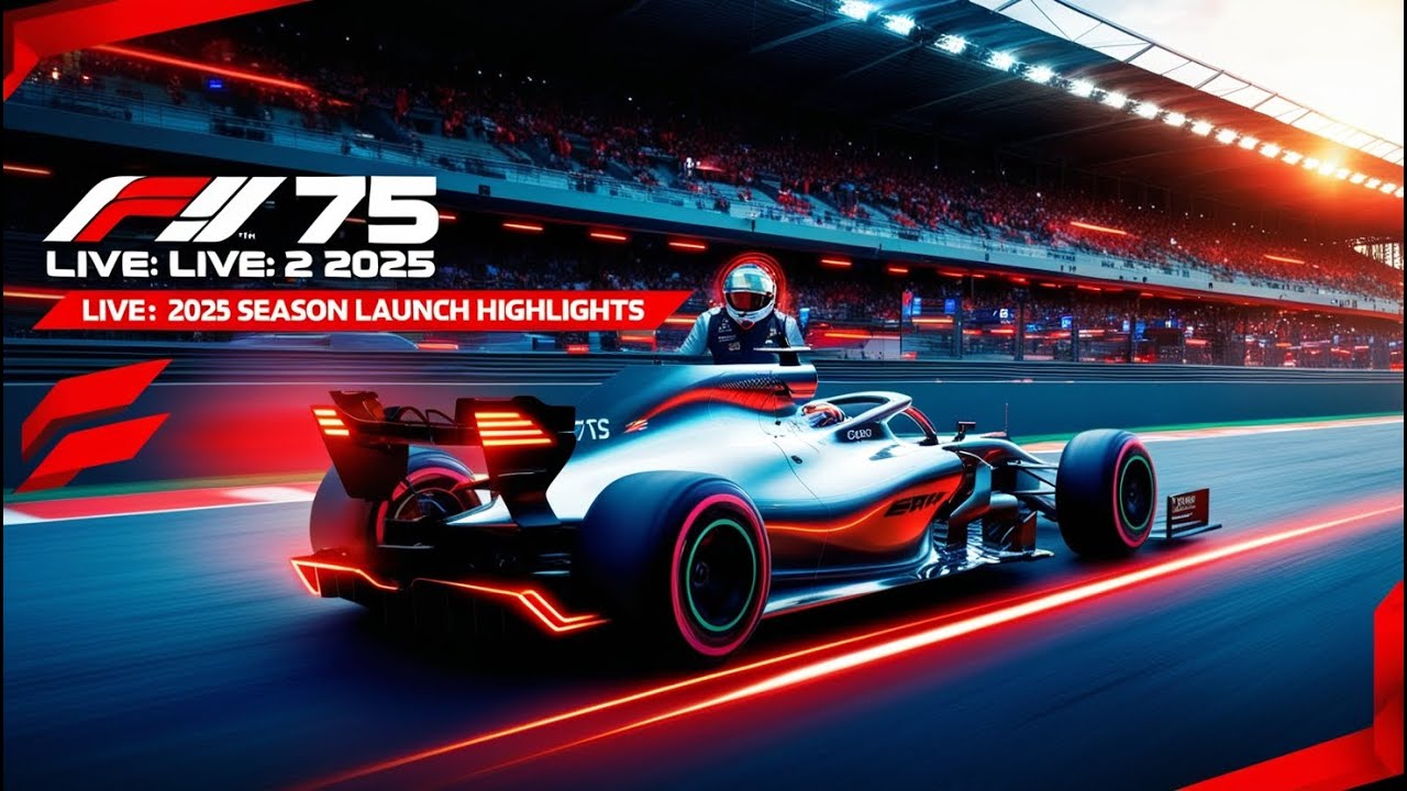 F1 75 Live: 2025 Season Launch Highlights! - YouTube
