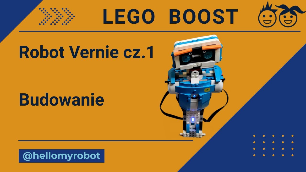 E10 - LEGO BOOST 17101 - Robot Vernie cz.1. Budowanie - YouTube
