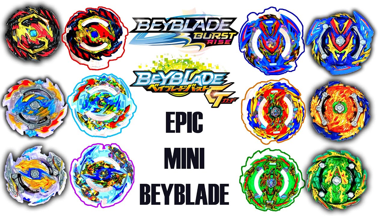EPIC MINI BEYBLADE BURST RISE/BEYBLADE BURST GT ベイブレードバーストガチンコ - YouTube