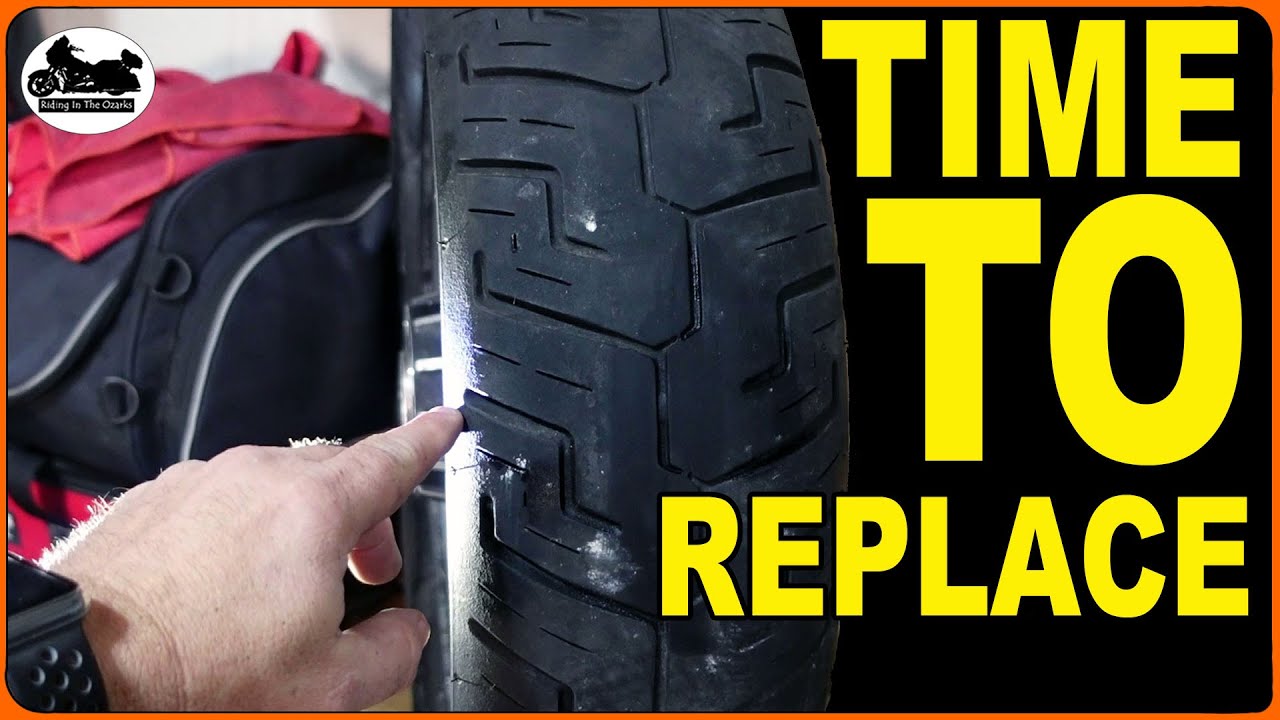 When should you replace your motorcycle tires? What is too old? - YouTube