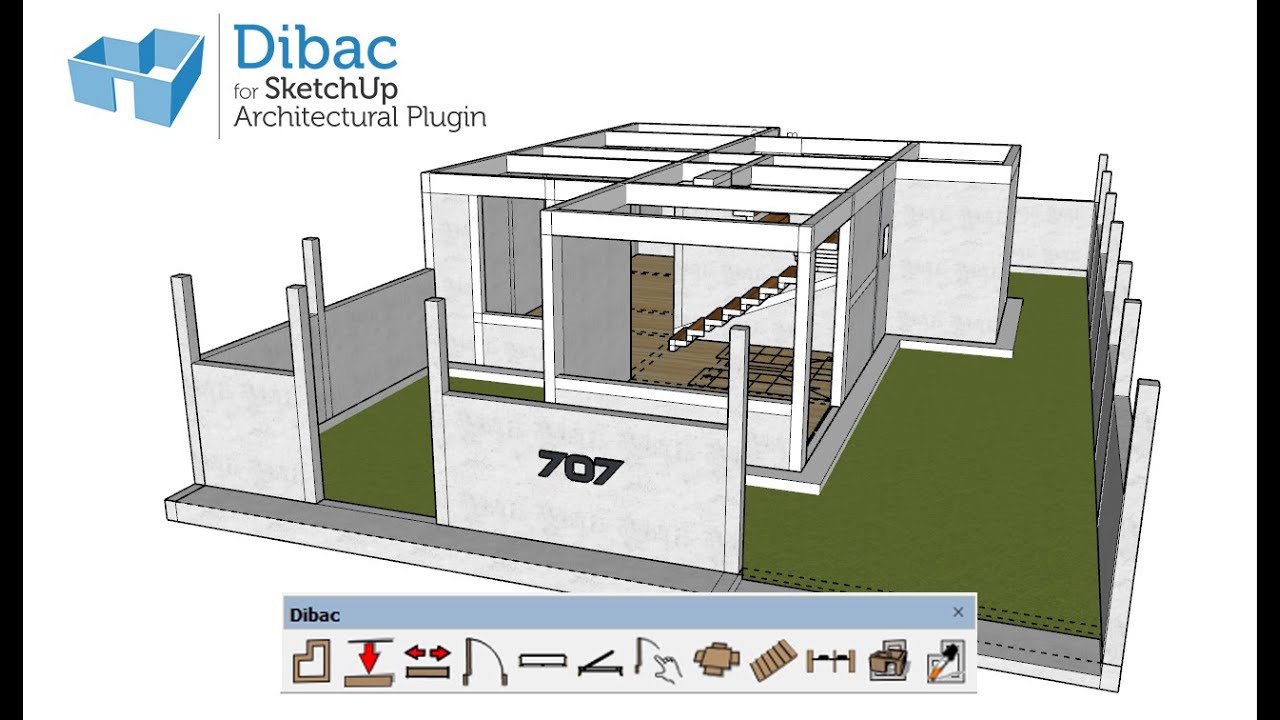 instalar plugin dibac para sketchup 2023 - YouTube