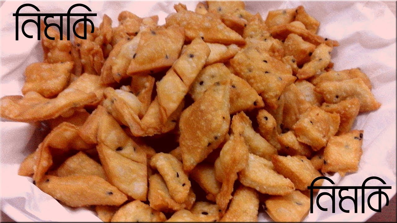 How To Make Nimki | নিমকি | Bangladeshi Nimki Recipe | South Asian Best ...