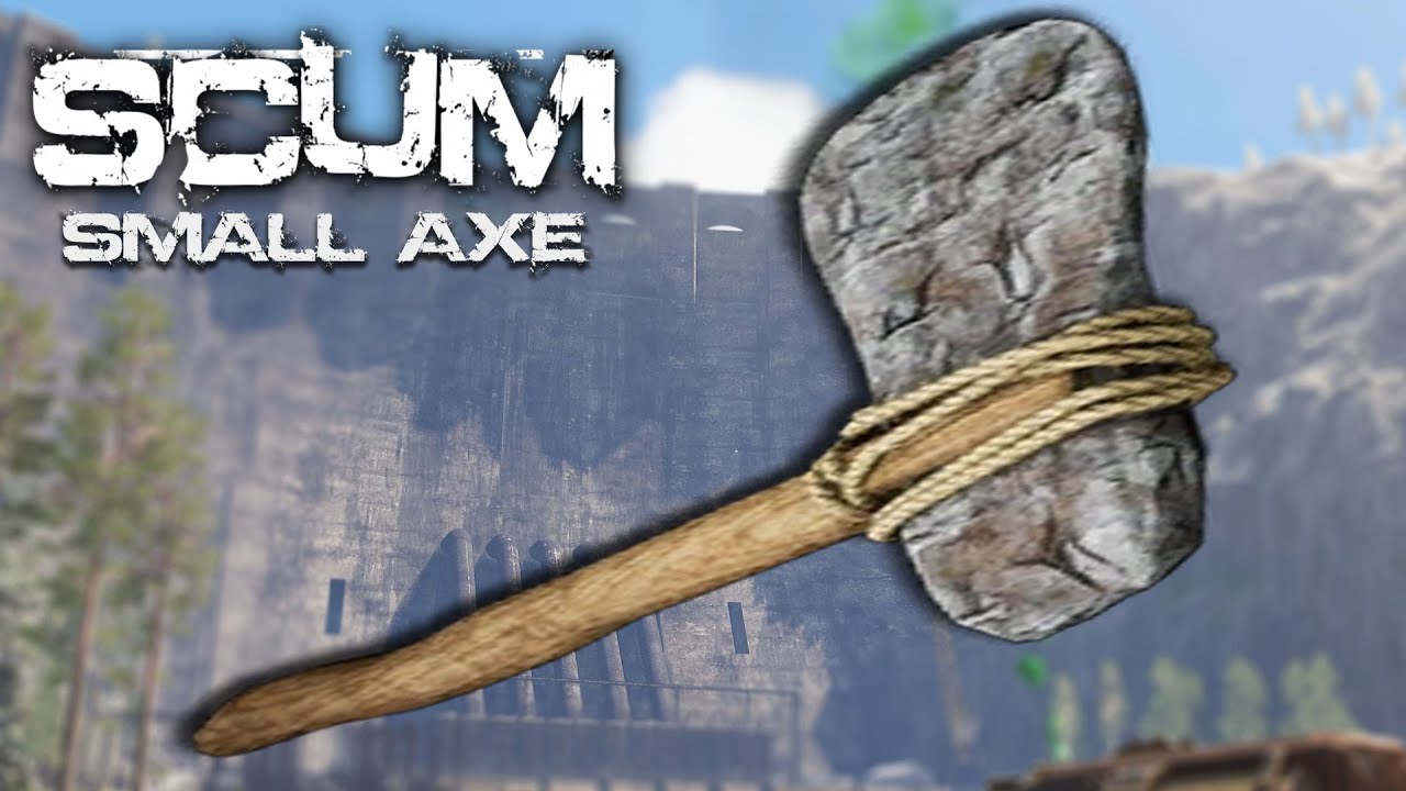 SCUM for Dumbs | Tutorials | How to make a Stone Axe - YouTube