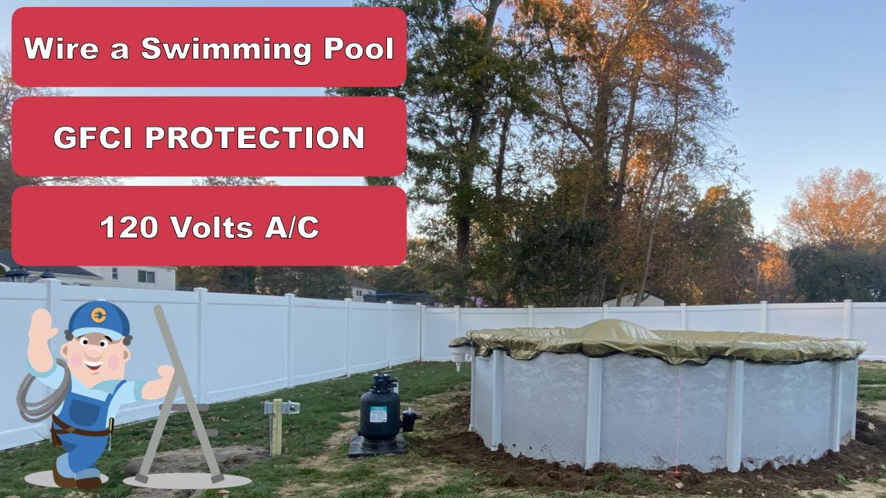 Wire a STORABLE POOL w/ an EQUIPOTENTIAL bonding grid #electrical #pool ...