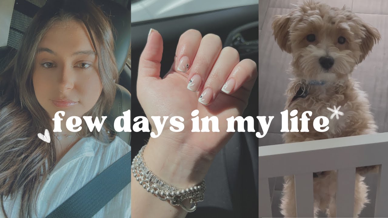 FEW DAYS IN MY LIFE | (new fridge, getting nails done, tjmaxx!) - YouTube
