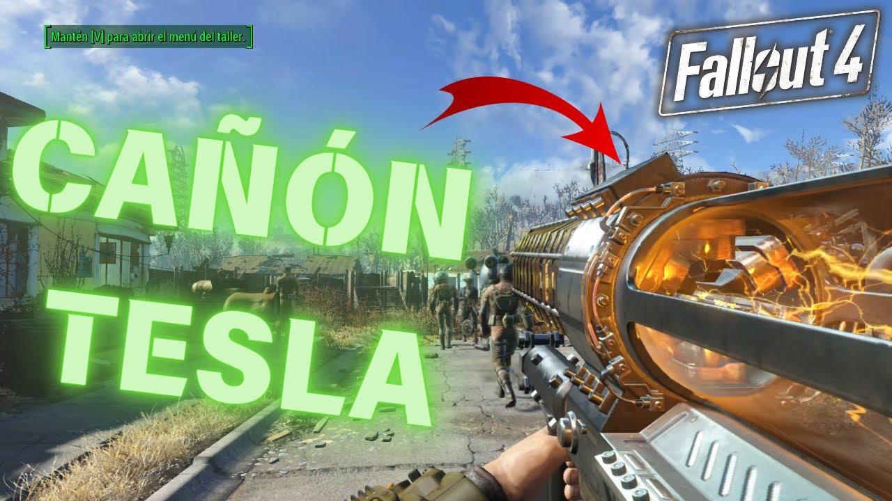 Conseguimos el cañón Tesla ⚡ En Fallout 4 - YouTube
