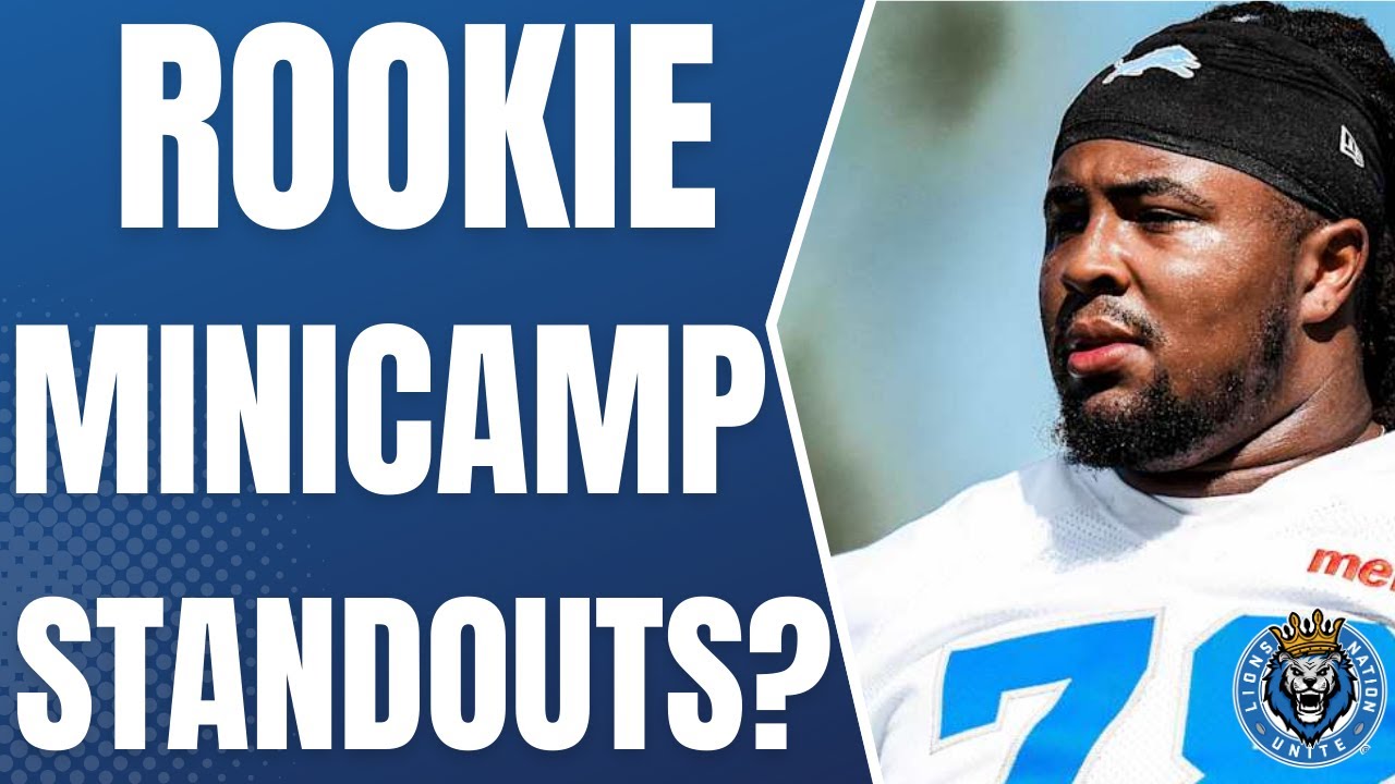 Lions Rookie Minicamp Recap! - YouTube