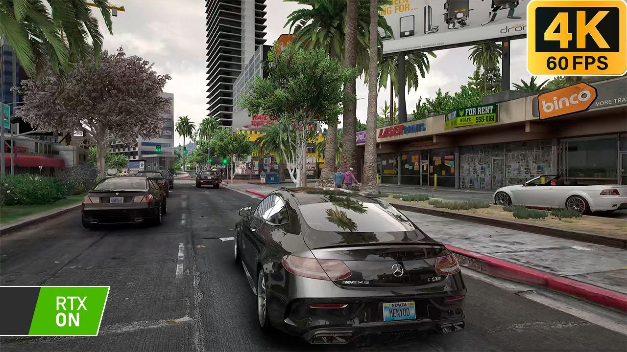 GTA V Legacy "QUANT V" 4K Insane "REALISM" RTX 4070 TI (Ultra Settings ...