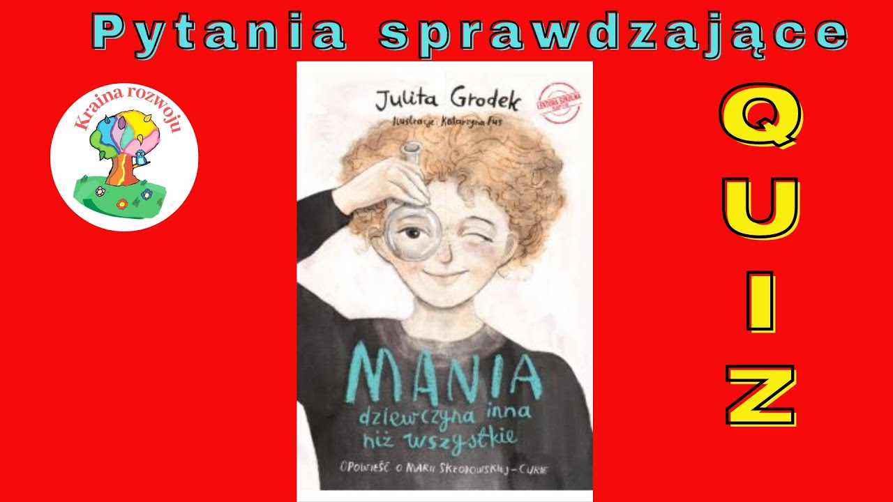 Mania dziewczyna inna niż wszystkie - QUIZ pytania sprawdzające - YouTube