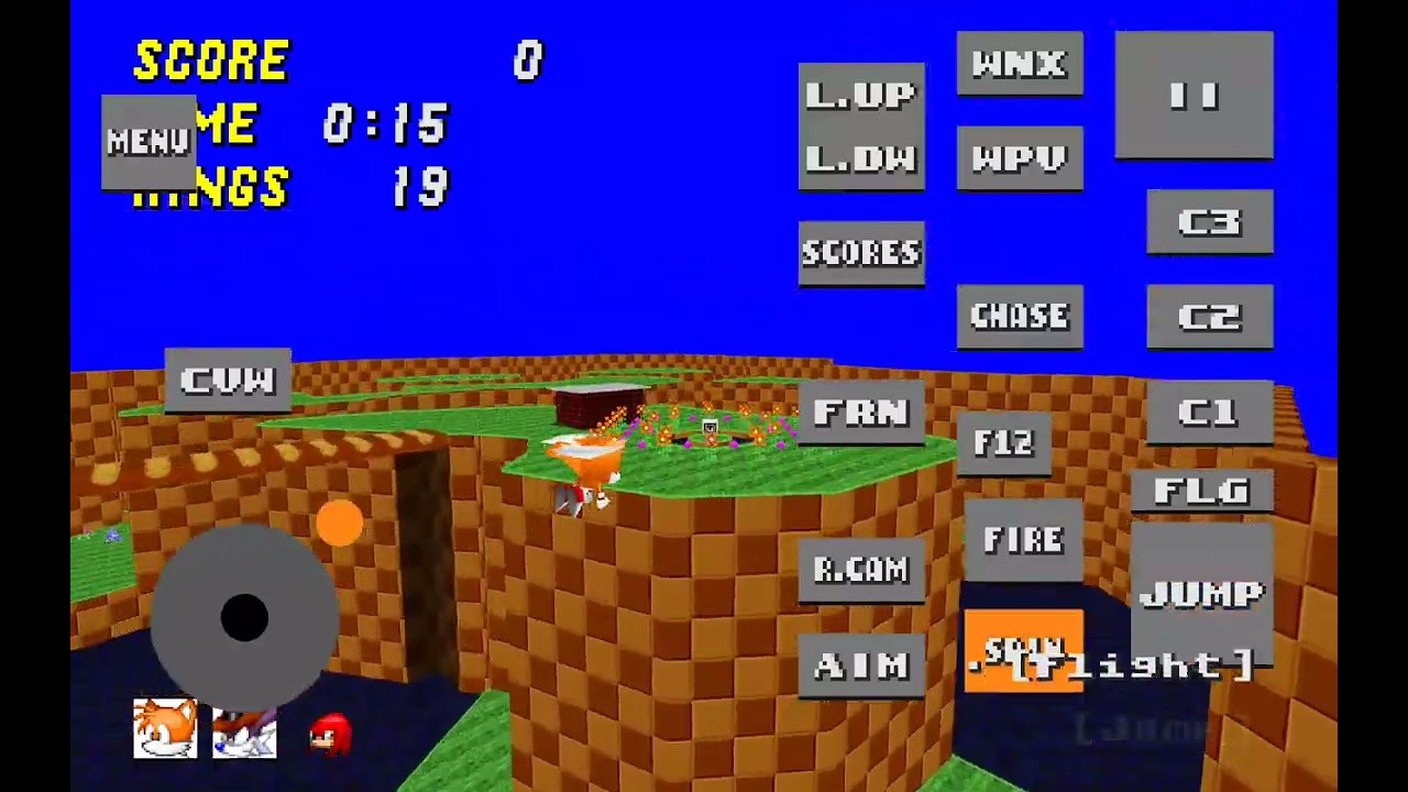 Srb2 encore mode speedrun as tails & KTE - YouTube
