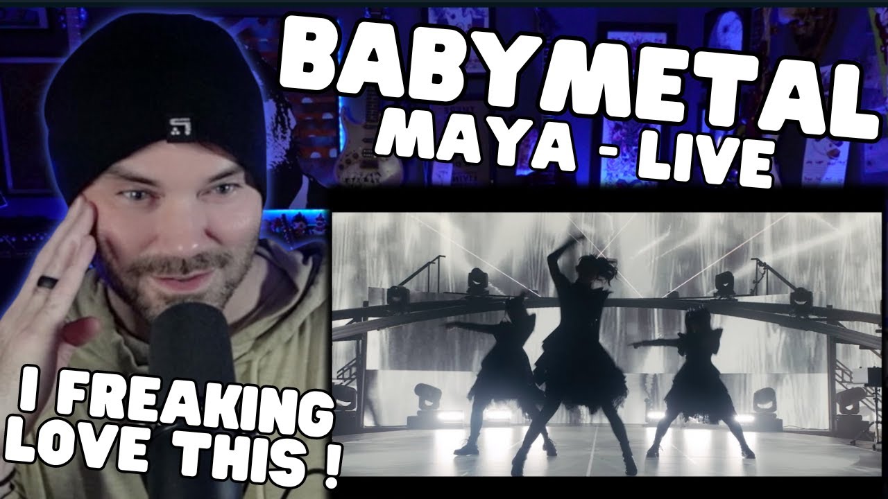 Metal Vocalist First Time Reaction - BABYMETAL - MAYA - LIVE - BLACK ...