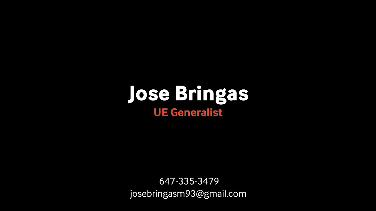 demo Unreal Engine Jose Bringas - YouTube