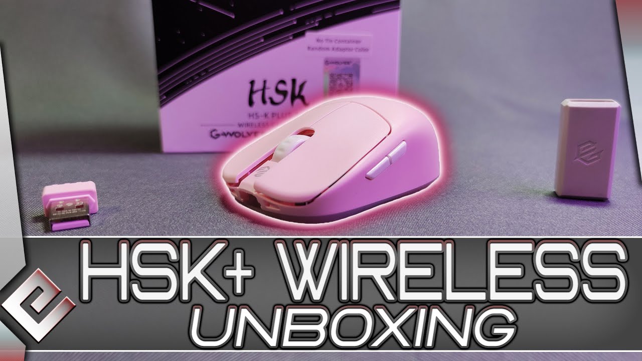 NEW G-WOLVES HSK+ ACE WIRELESS UNBOXING - 4K - YouTube