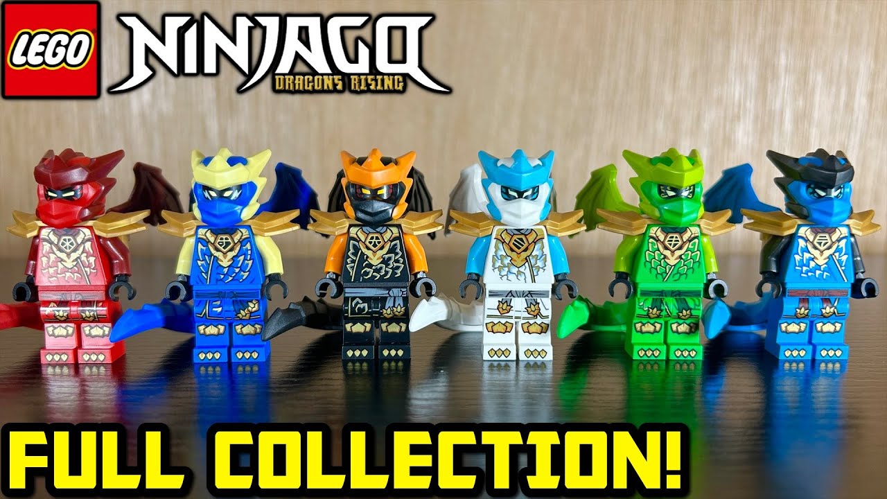 All 6 Ninjago Dragons Rising Season 4 Dragon Form Ninja! 🐉 Complete ...
