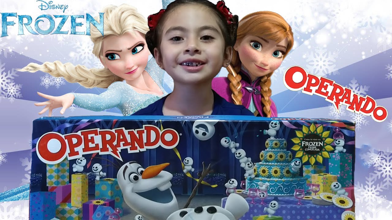 Jugando Operando de frozen - Homy Toys - YouTube