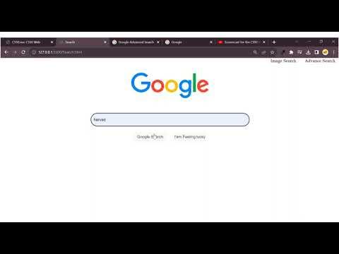 CS50w project 0 screencast | CS50 programming with python and JavaScript - YouTube