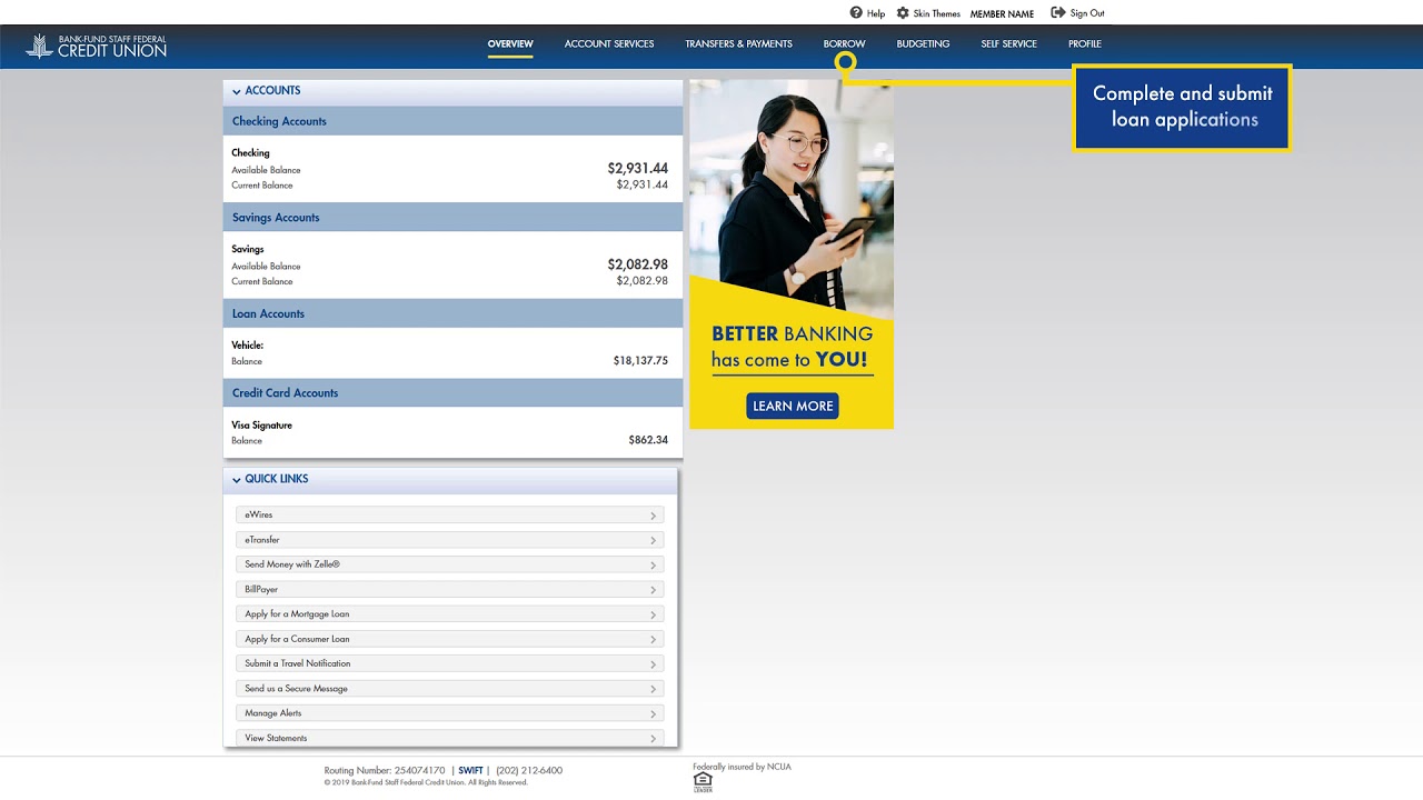 Features of Digital Banking (Desktop) - YouTube