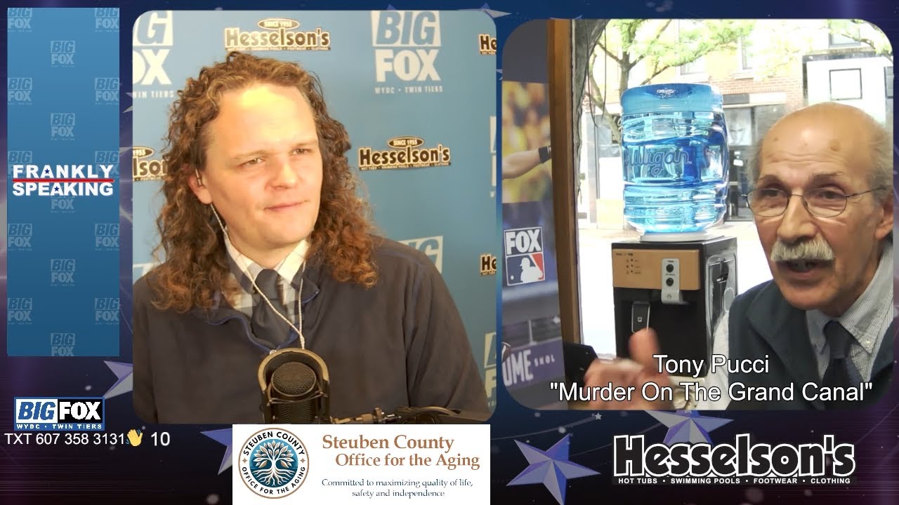 Tony Pucci Author Of "Murder On The Grand Canal" Joins Frankly Speaking ...