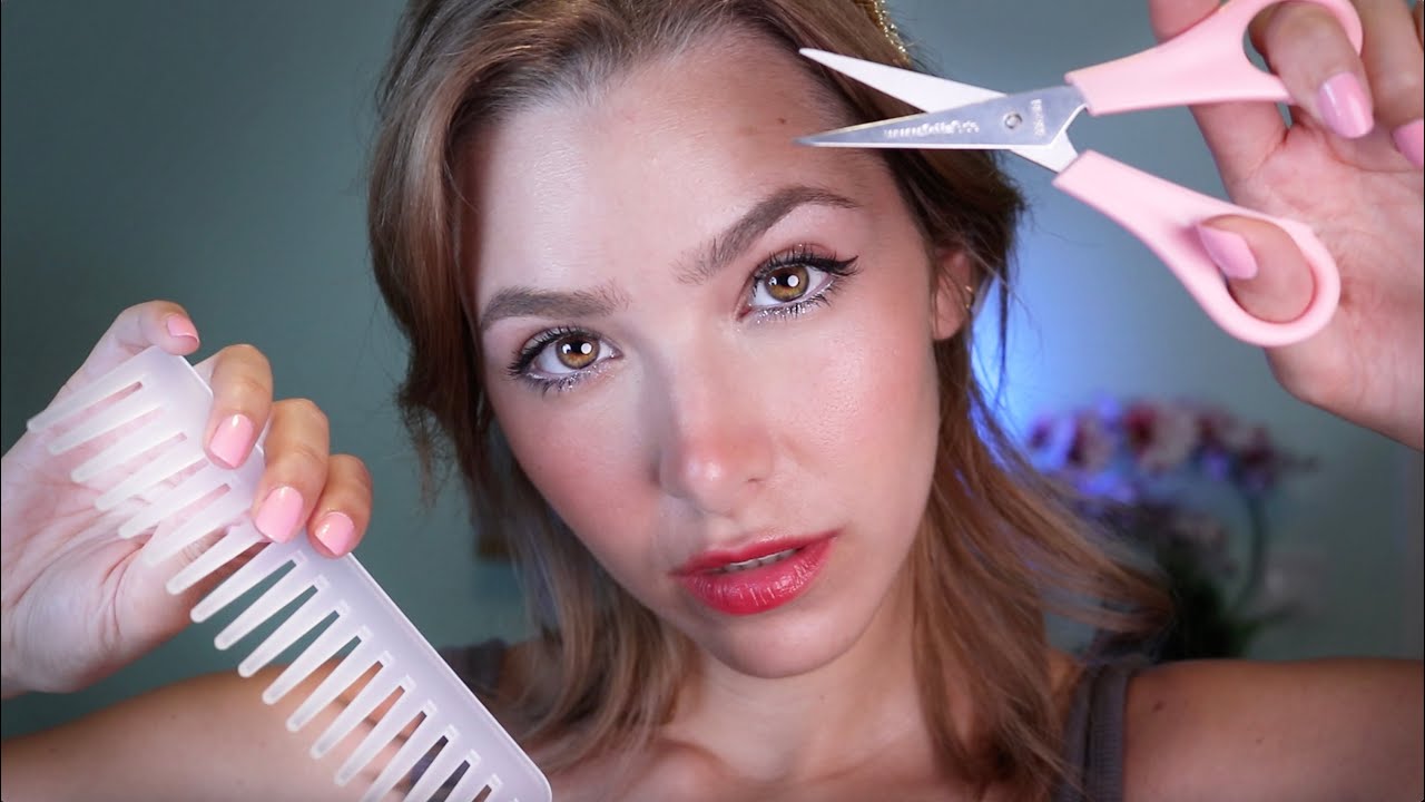 Asmr Sleep Inducing Haircut π€ Layered Sounds Youtube