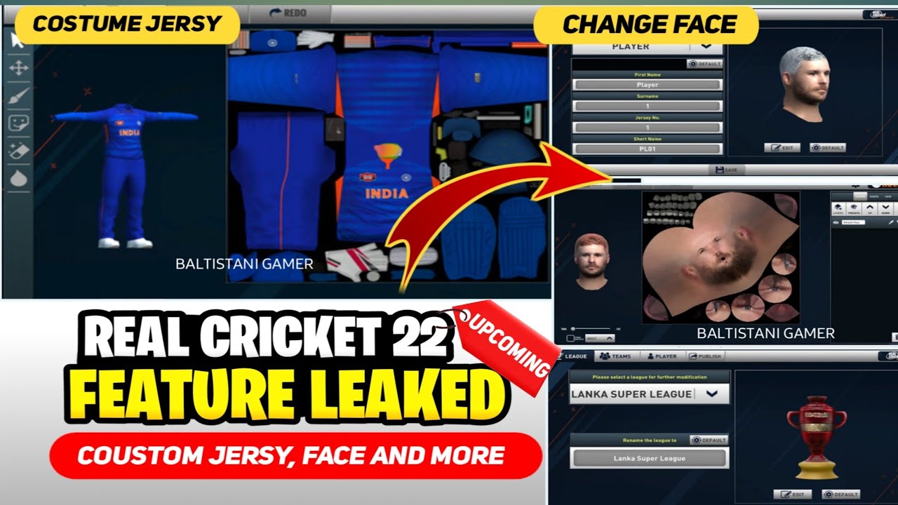 Real cricket 24 Upcoming Feature 😯🔥 Real Cricket 22 Mod Creator Feature ...