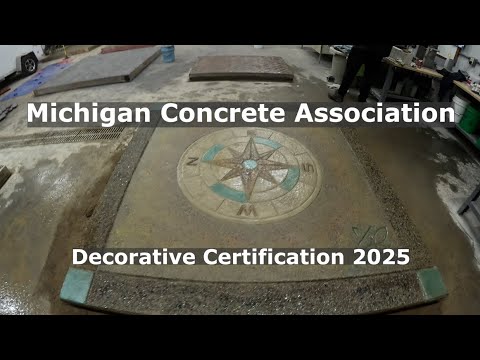 2025 Decorative Concrete State Certification Class - YouTube