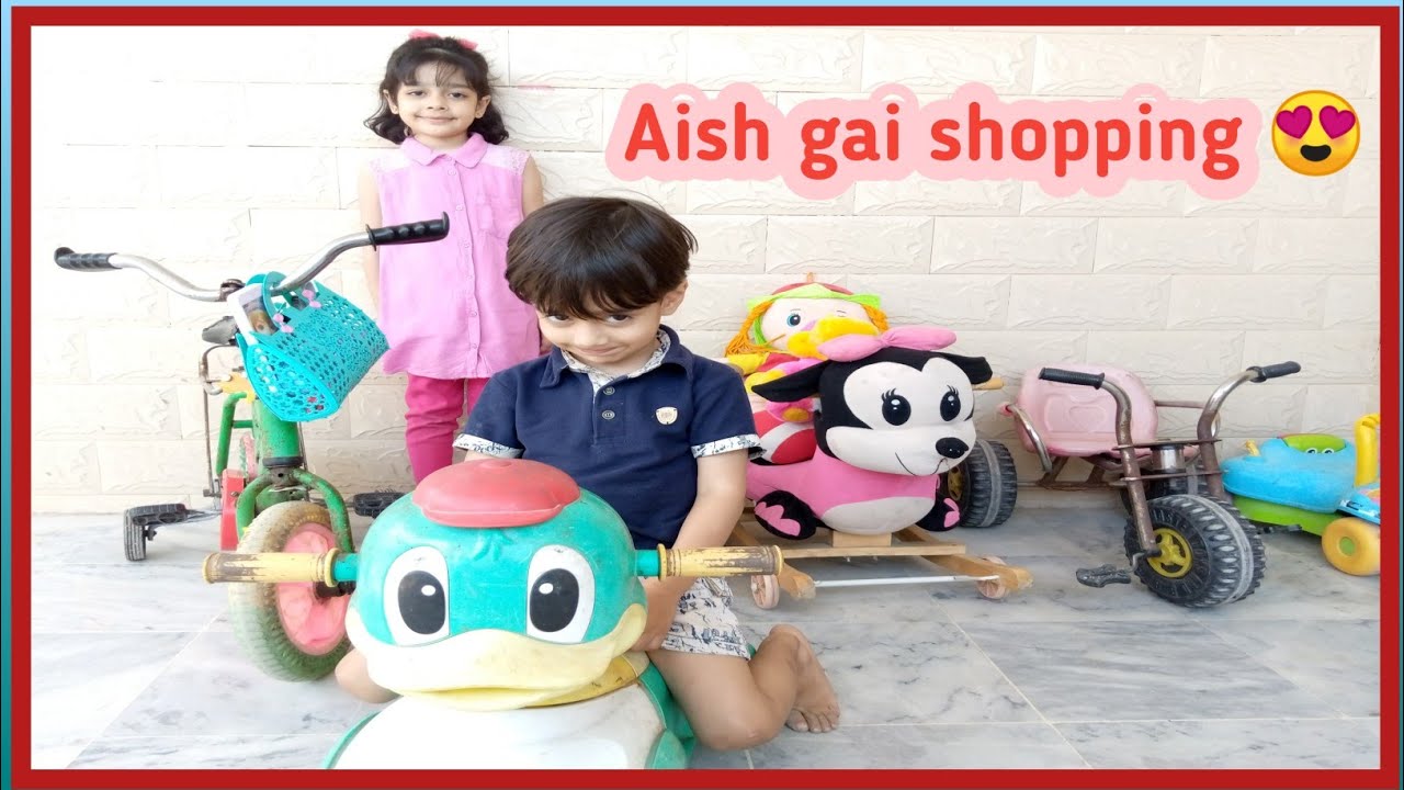 Aish pretend play|Aish gai shopping|Fun with kids@matafawan4684 #enjoy ...