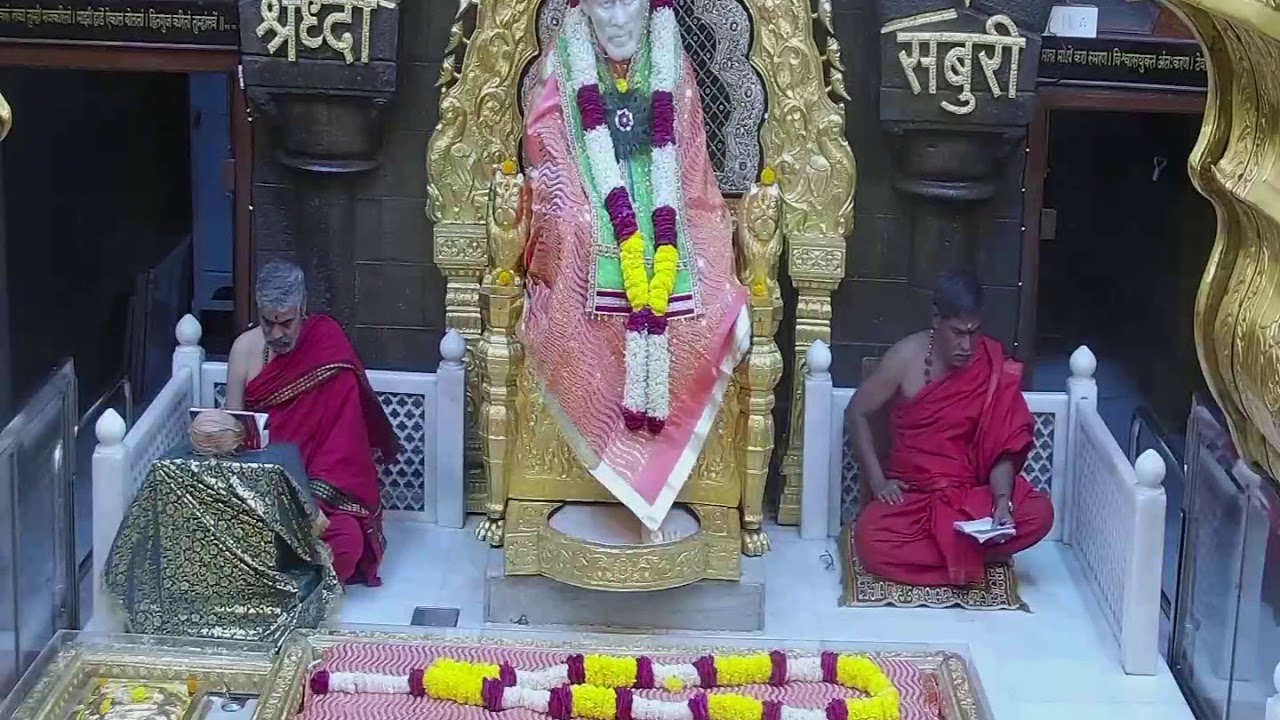 Shree sai baba shirdi live darshan - railmas