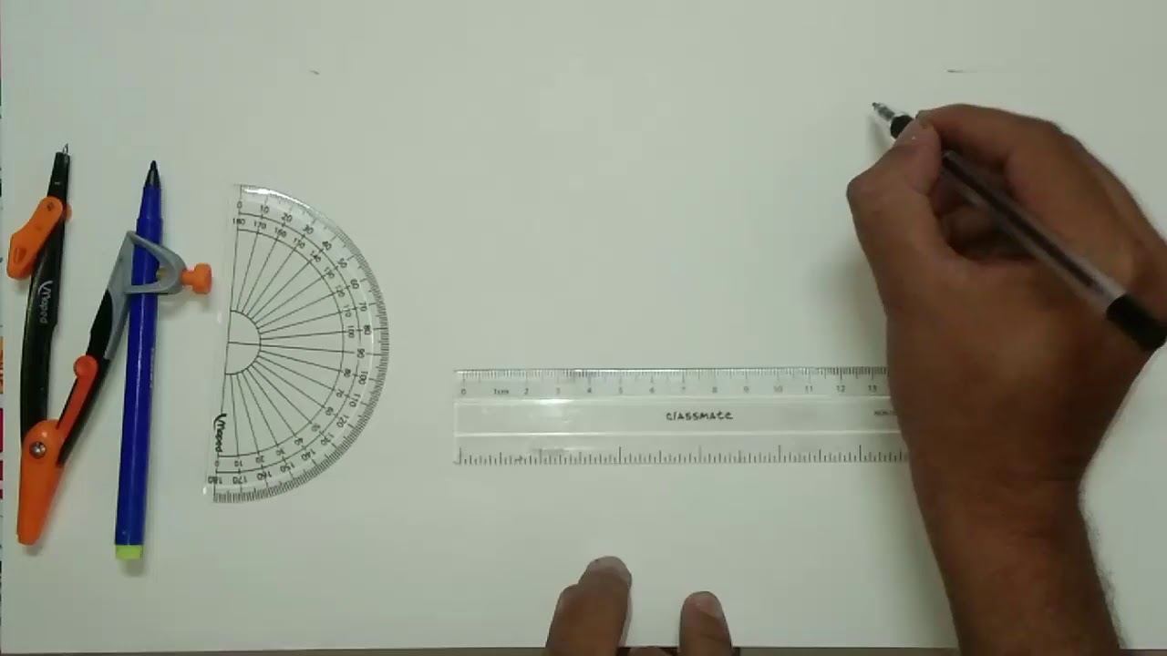 Art | Geometry - Construction of Quadrilateral | PIS Satara - YouTube