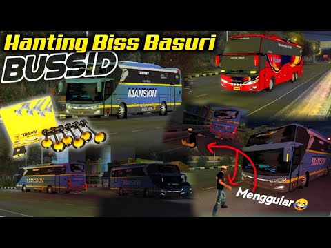 HANTING BIS BASURI | FULL BASURI MENGGULARR-BUSSID - YouTube