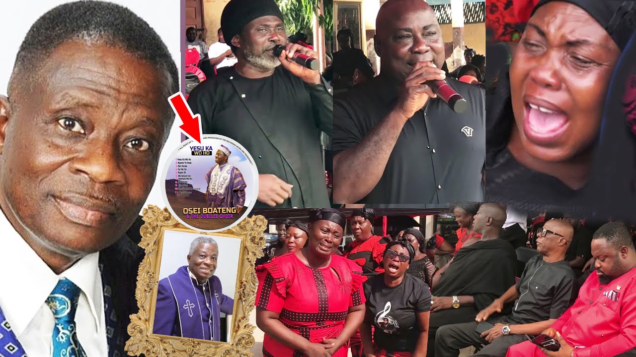 Watch What Happened at Ghanaian Music Icon Osei Boateng of YESU KAWOHO ...