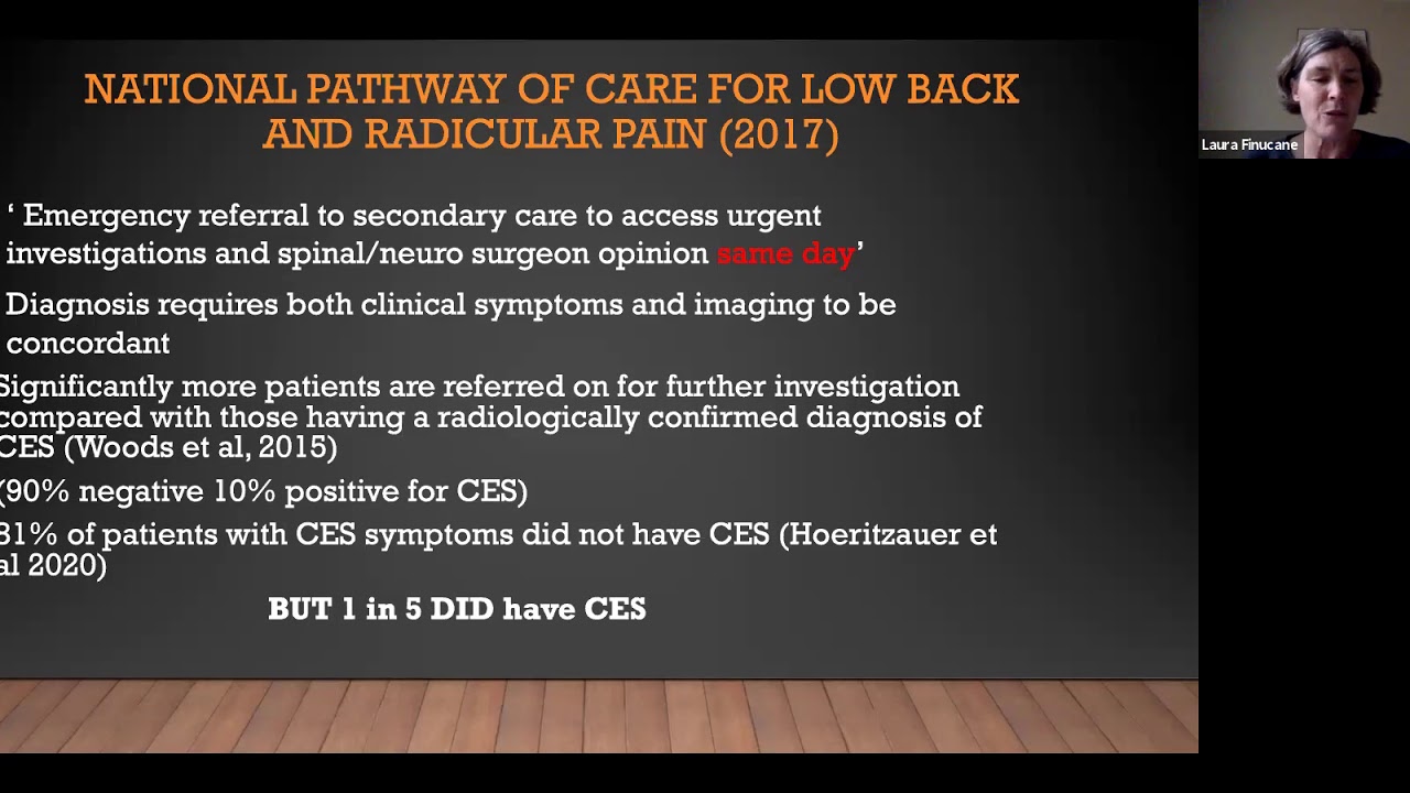 What everyone working with back pain needs to know about Cauda equina ...