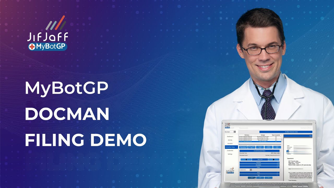 MyBotGP Docman Filing Demo - YouTube