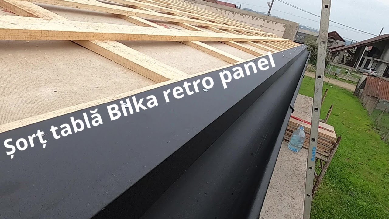 Sort tabla Bilka retro panel - YouTube