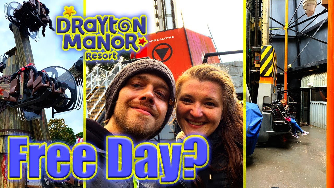 Free Day at Drayton Manor? Vlog Oct 22 - YouTube