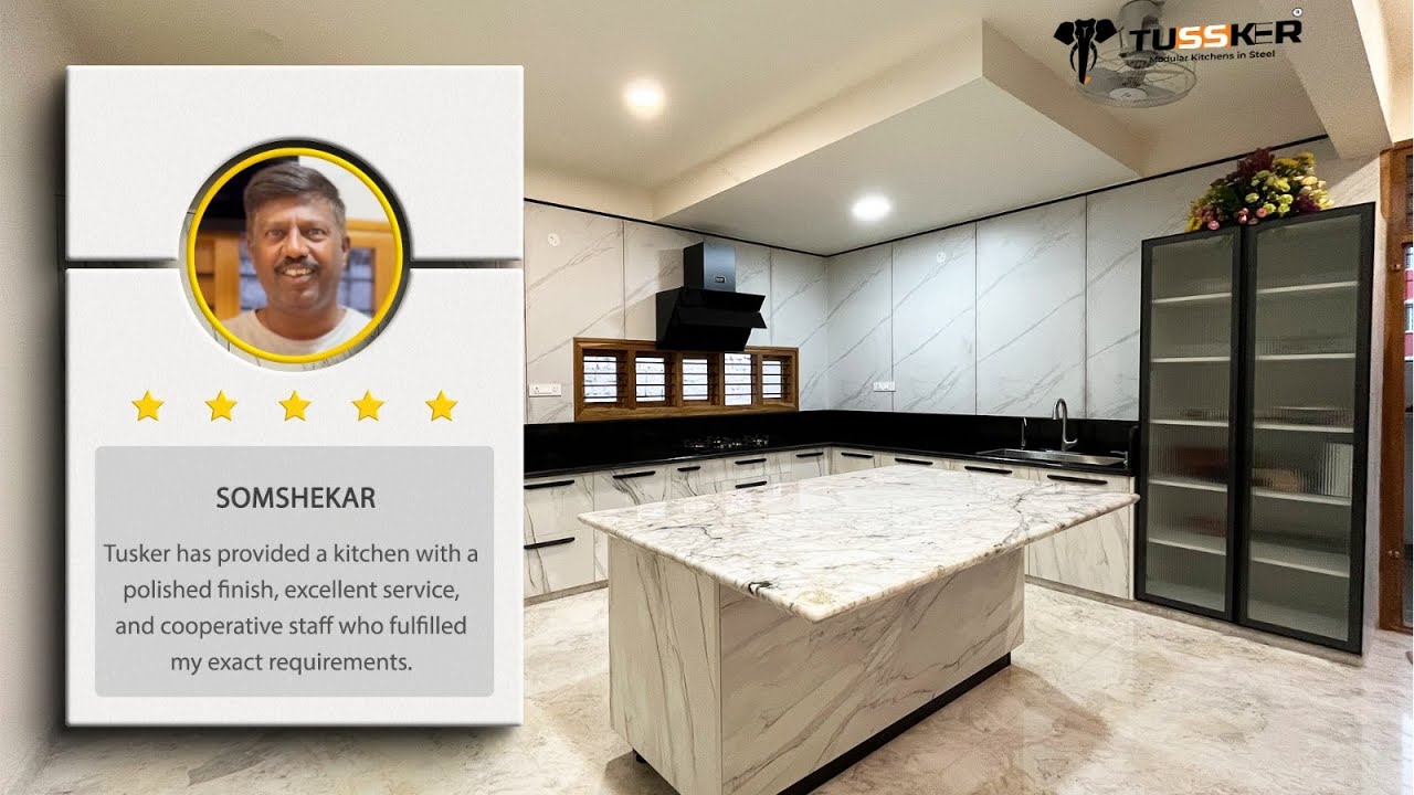 Mr Somashekar - Our Happy Customer Kitchen Tusker Stainless Steel ...