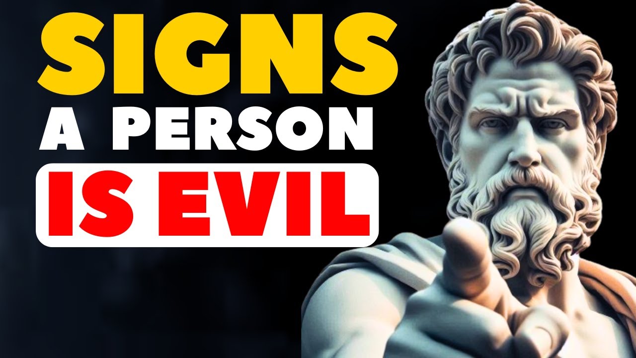 21 Warning Signs You Are Dealing With An Evil Person - YouTube
