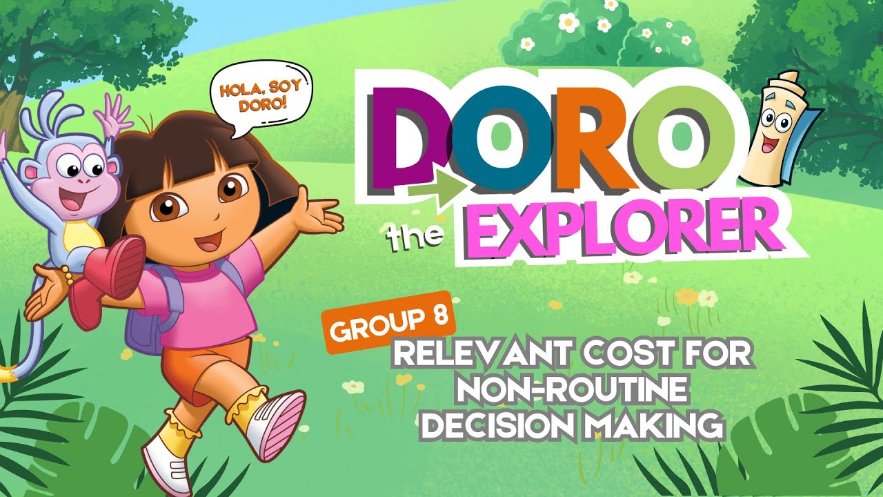 Doro the Explorer Episode 1 | Relevant Costing for Non Routine Decision Making - YouTube