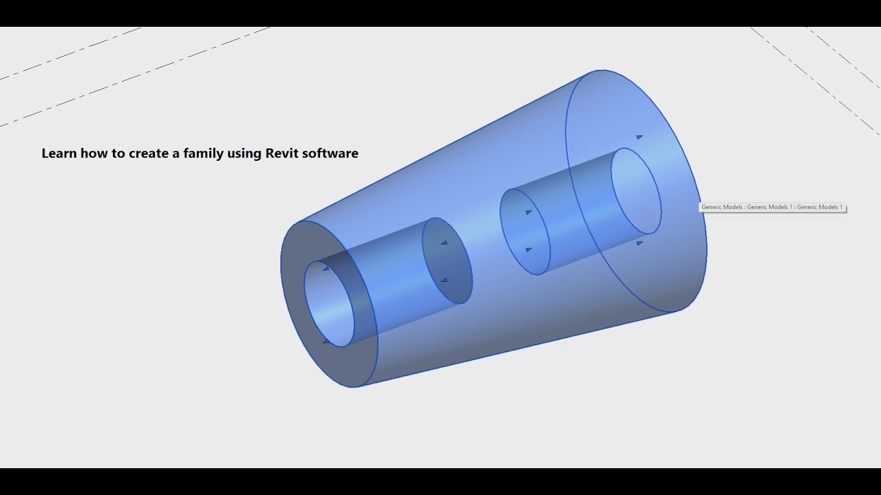 Learn how to create a family using Revit - YouTube