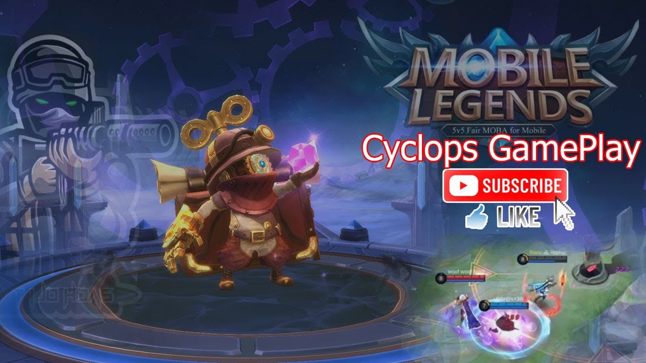Cyclops GamePlay..MLBB New Update - YouTube