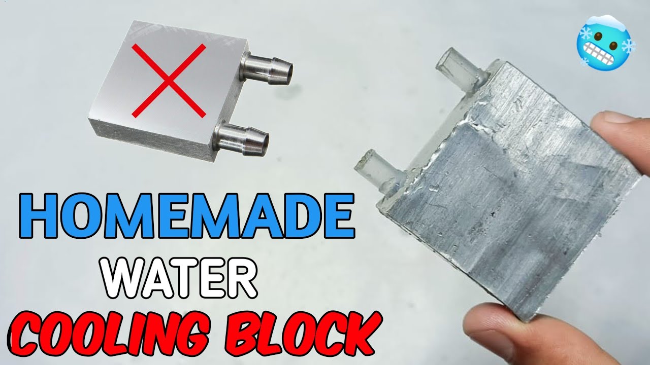 How to make cooling block home | water block kaise banate hai | DK ...