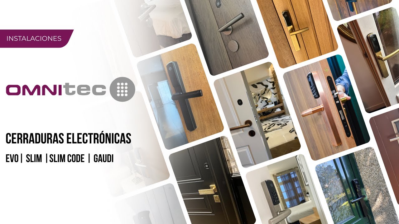 Cerraduras Electrónicas | Instalaciones | Omnitec Systems - YouTube