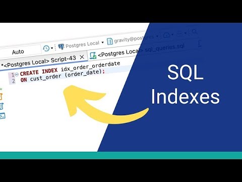 SQL - Session 3 - Indexes and Operators - YouTube